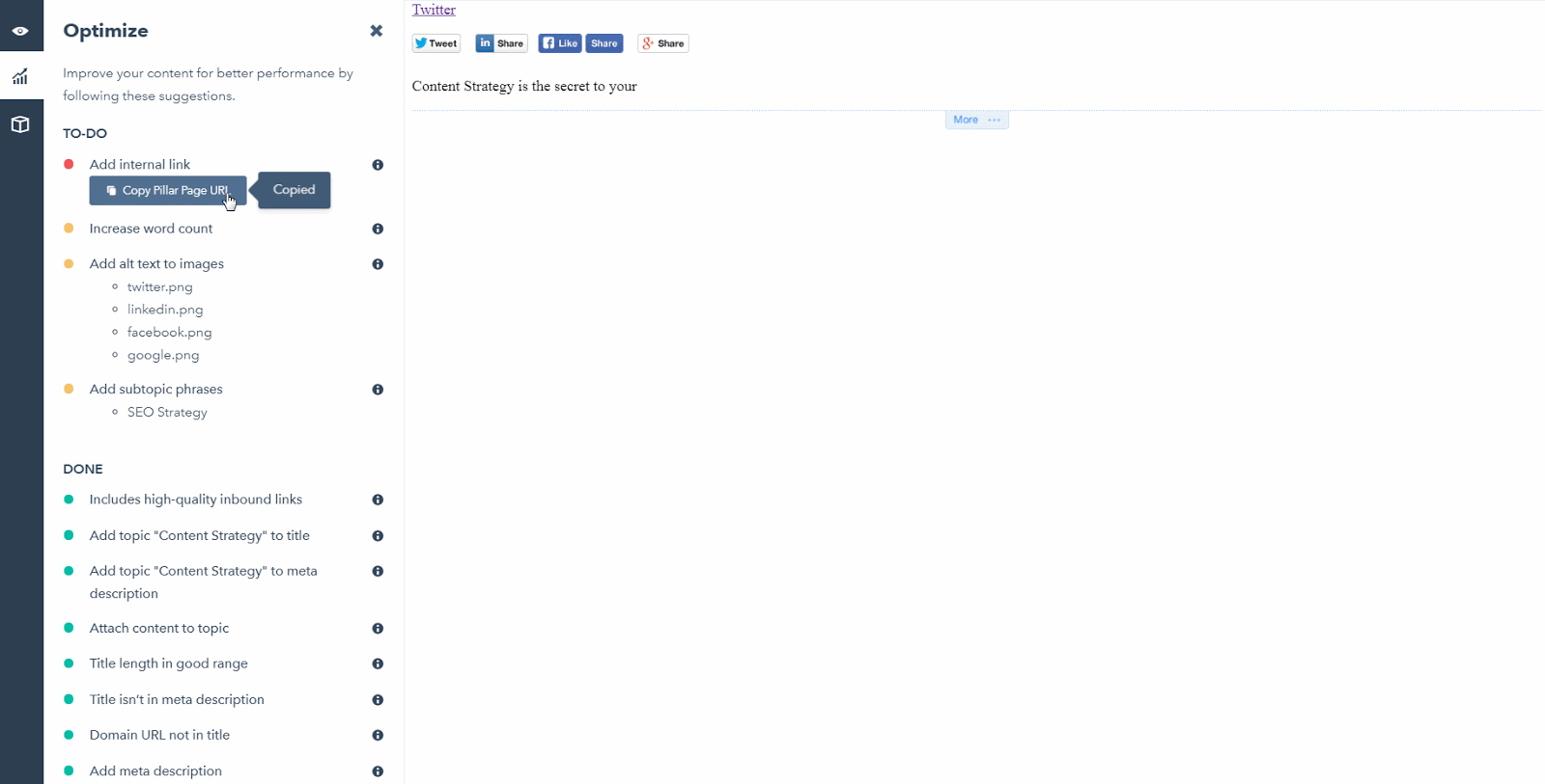 HubSpot Community - [Now Live] Easily link to your Pillar Pages within ...